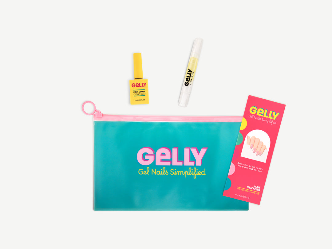 Gelly pre-cured gel nail stickers