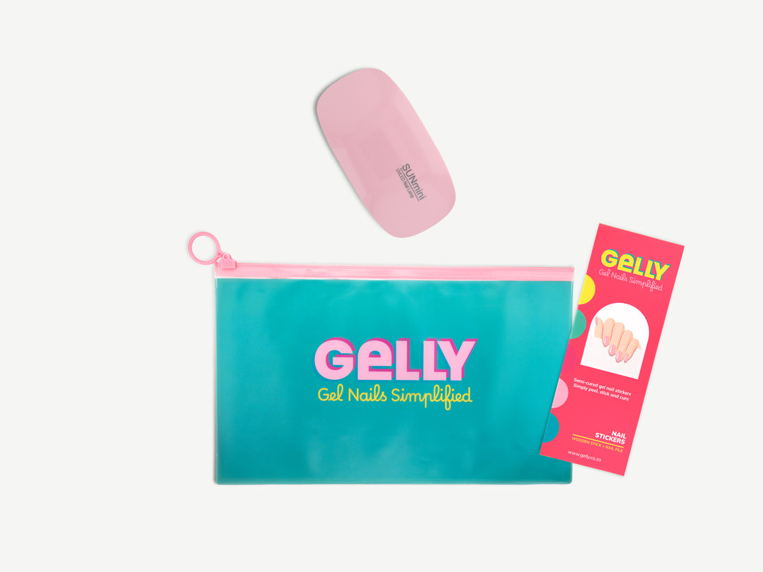 Gelly pre-cured gel nail stickers